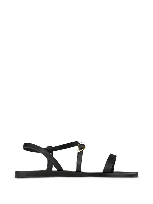 ANCIENT GREEK SANDALS Niove Flat Sandals - Black