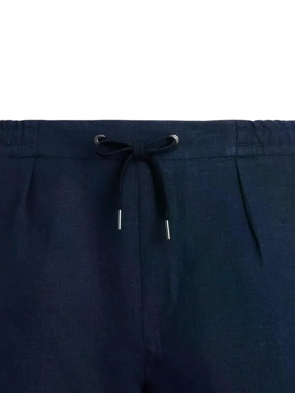 Ralph Lauren Purple Label Linen Shorts - Blue