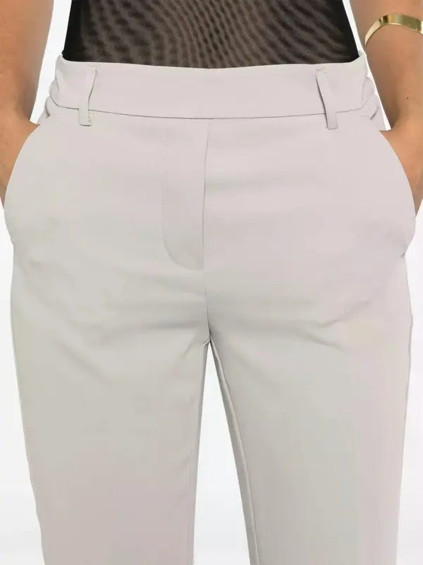 BLANCA VITA Pelargo Slim-cut Tailored Trousers