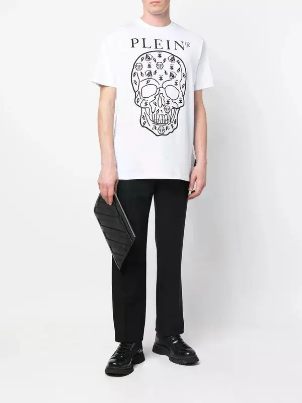 Philipp Plein Skull-print Round Neck T-shirt