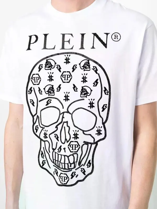 Philipp Plein Skull-print Round Neck T-shirt