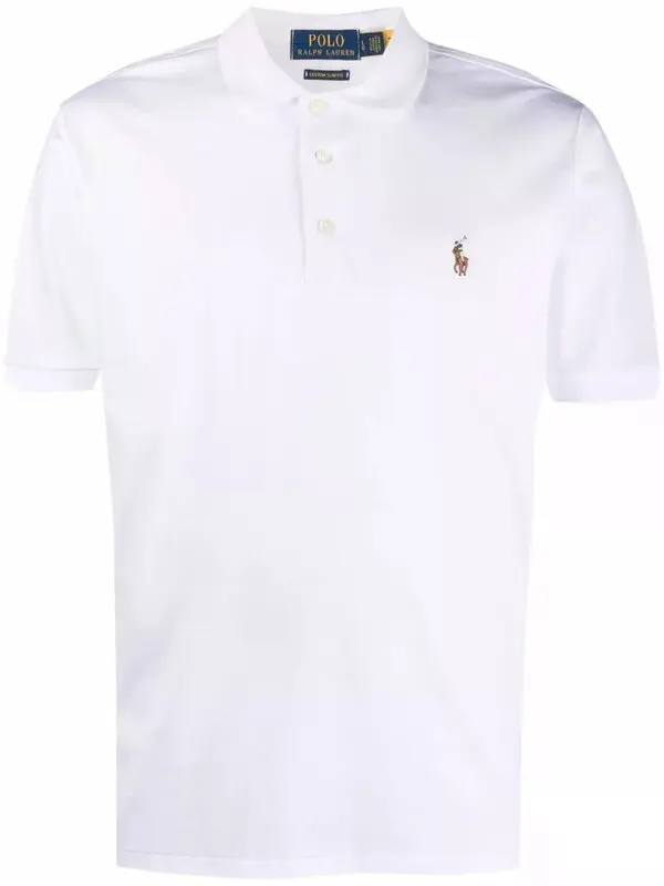 Polo Ralph Lauren Jersey Polo Shirt - White