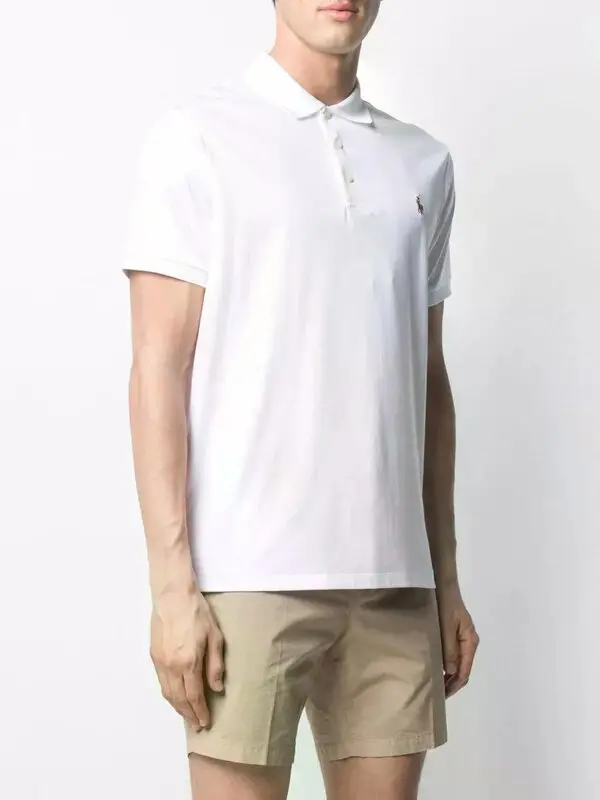 Polo Ralph Lauren Jersey Polo Shirt - White