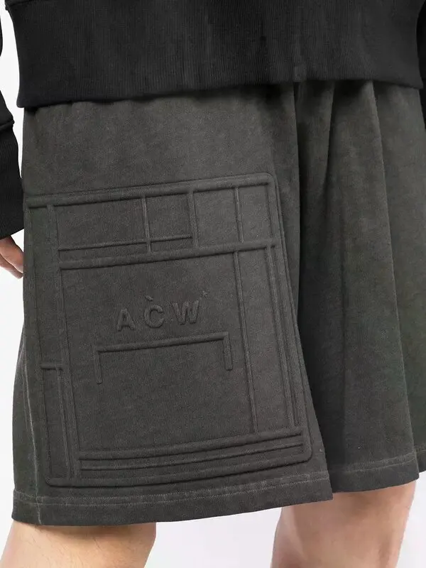 A-COLD-WALL* Debossed Logo Bermuda Shorts