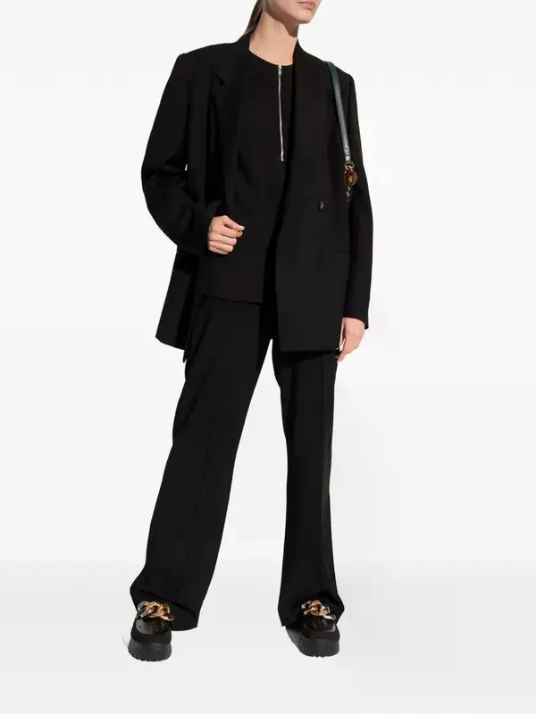Stella McCartney Arlesa Top With Front Zip - Black