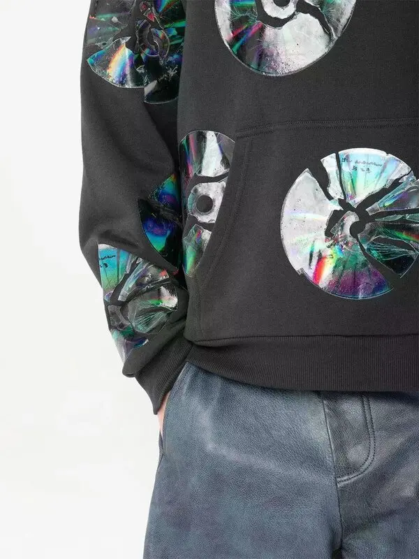 JW Anderson Graphic Print Cotton Hoodie