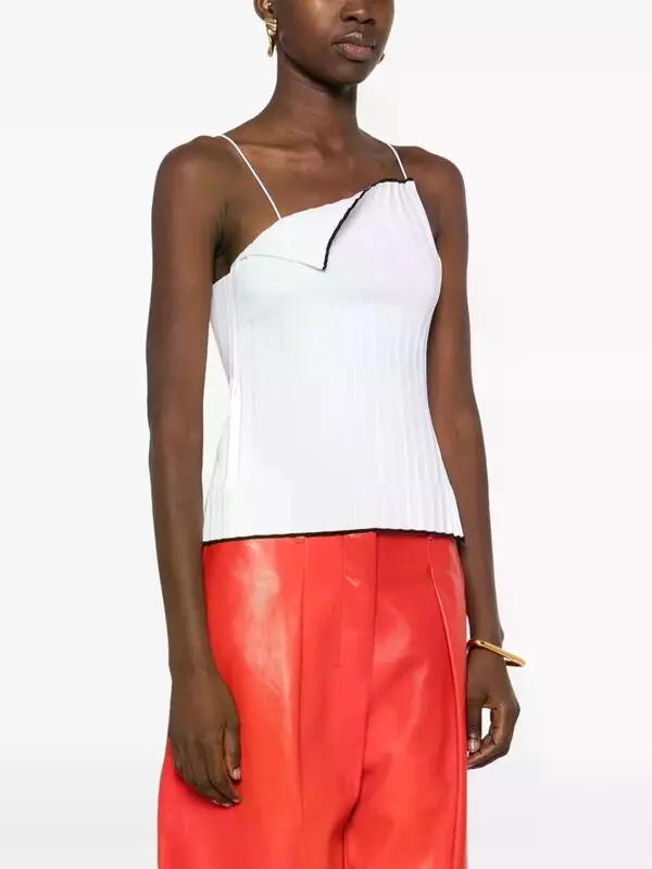 Jacquemus Pleated Tank Top