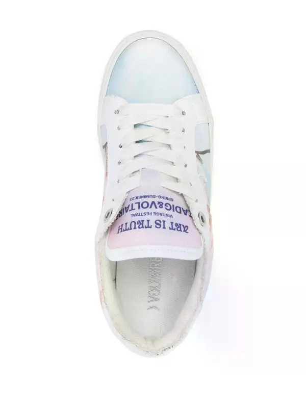 Zadig&Voltaire Flask Low-top Sneakers - White