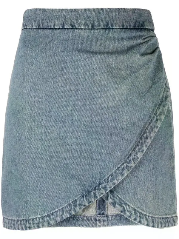 Zadig&Voltaire Julipe Denim Skirt - Blue