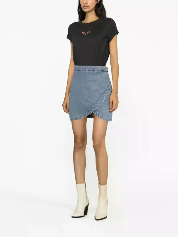 Zadig&Voltaire Julipe Denim Skirt