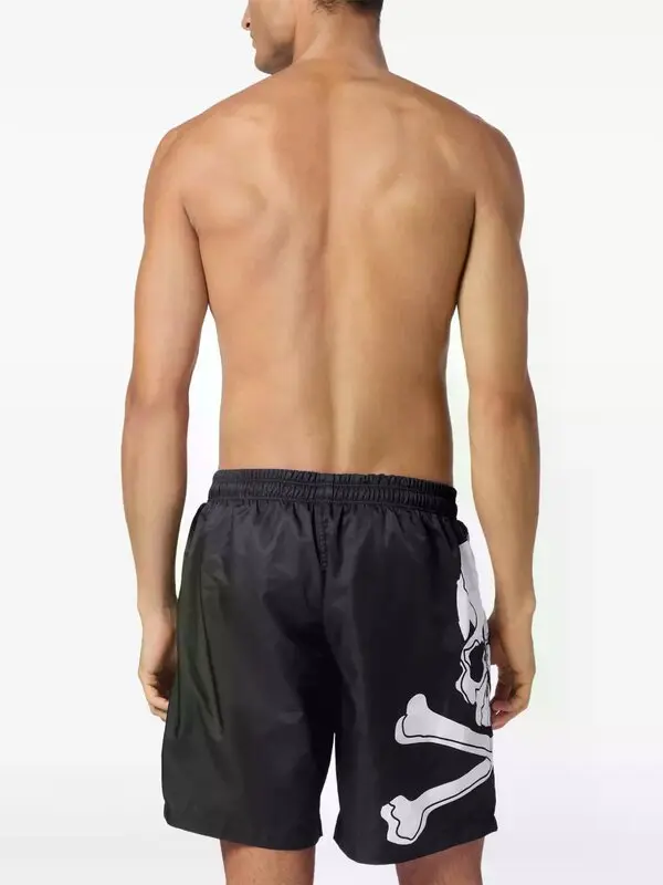Philipp Plein Skull & Bones Swim Shorts