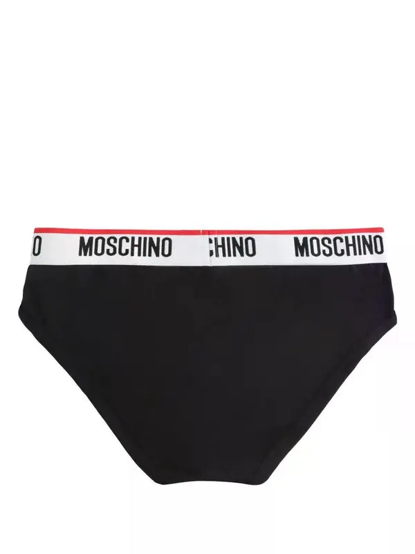 Moschino Logo-strap Briefs