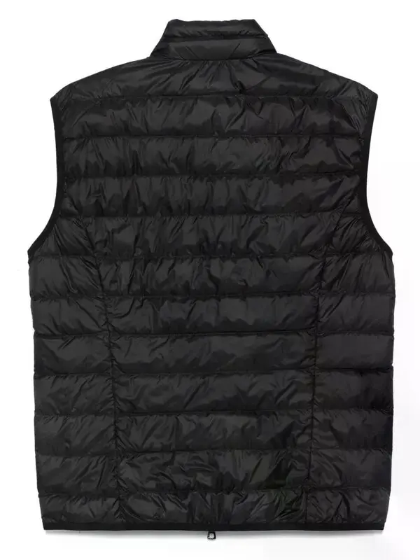 EA7 Logo-print Padded Gilet