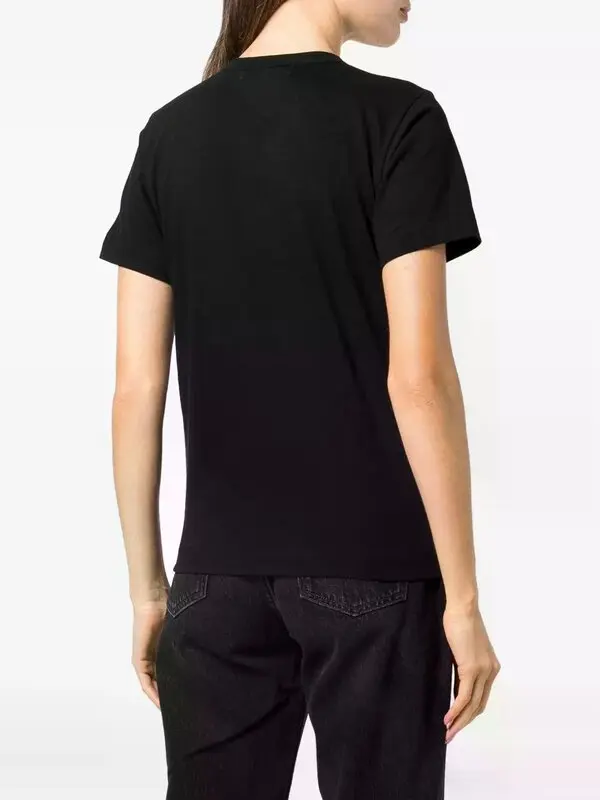 Play Comme Des Garcon Logo Print T-shirt