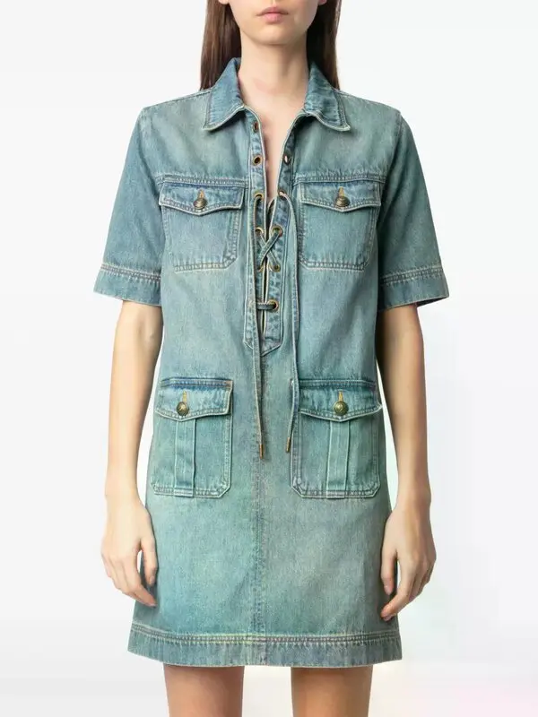 Zadig&Voltaire Denim Mini Dress