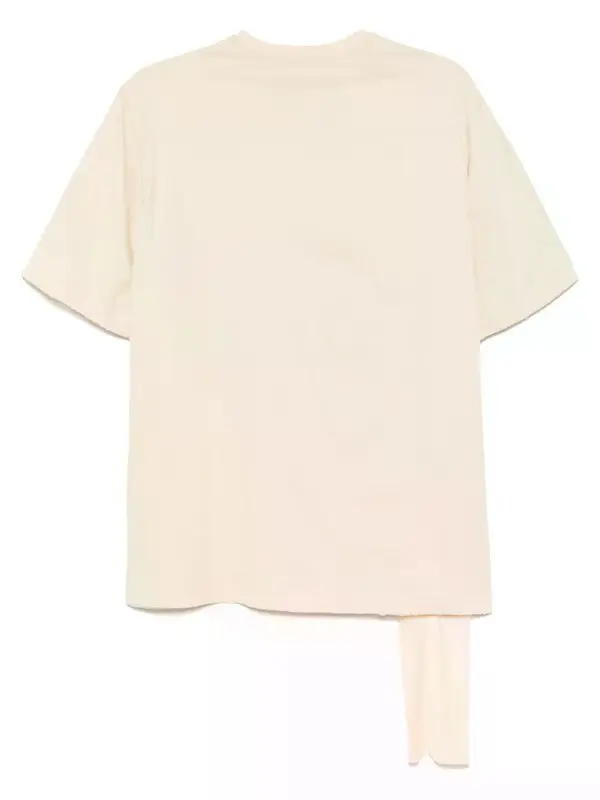 JNBY Bow Detail T-shirt - Neutrals
