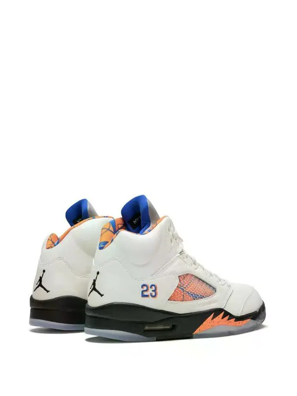 JORDAN 5 Retro High Top Sneakers - White