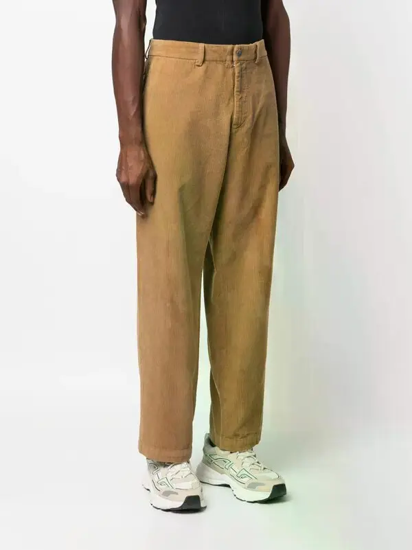 RANRA Corduroy Straight-leg Trousers