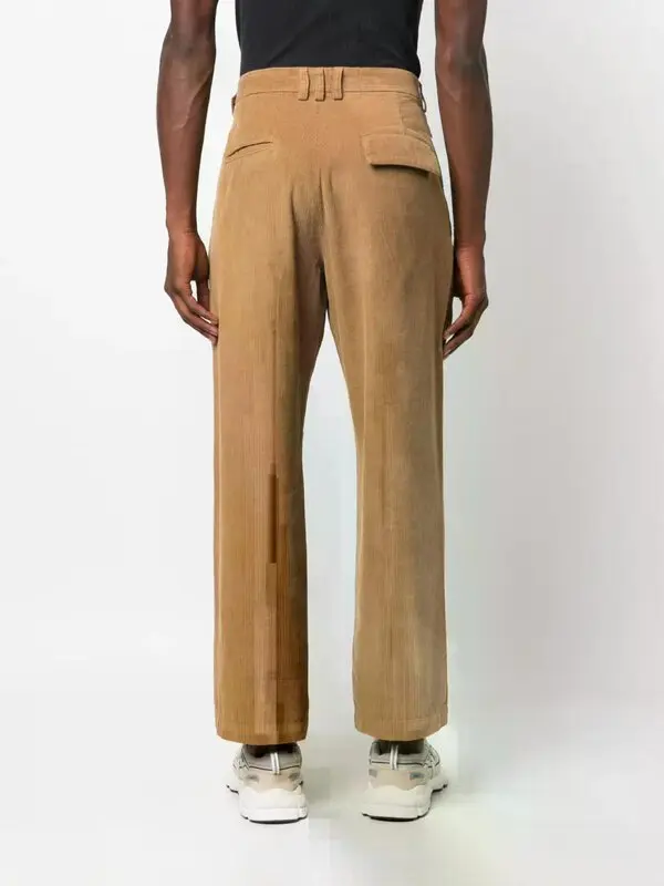 RANRA Corduroy Straight-leg Trousers