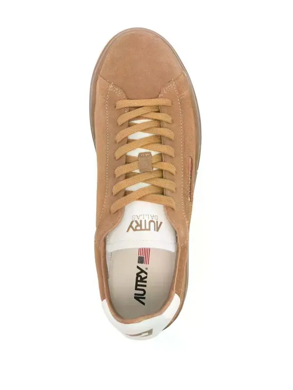 AUTRY Dallas Lace-up Sneakers - Brown