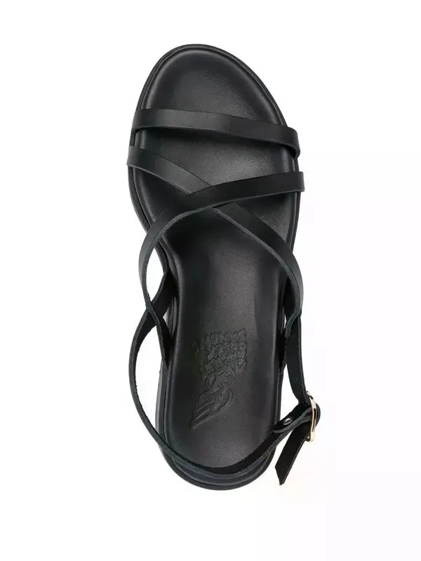 ANCIENT GREEK SANDALS Silia Slingback Sandals - Black