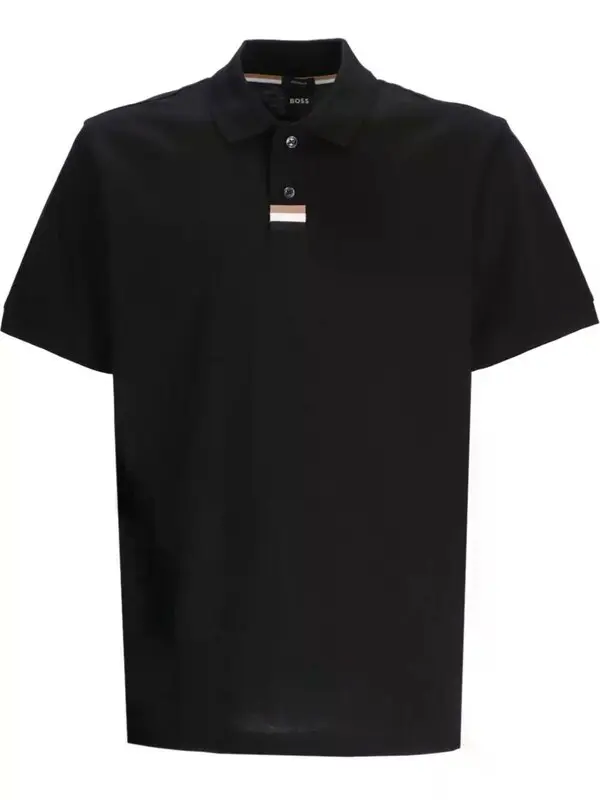 BOSS Parlay Polo Shirt - Black