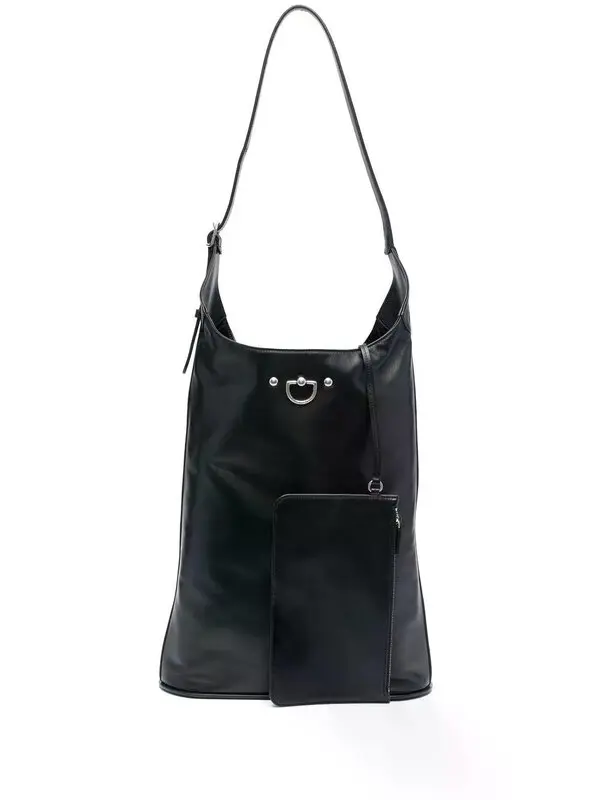 DURAZZI MILANO D-ring Leather Tote Bag