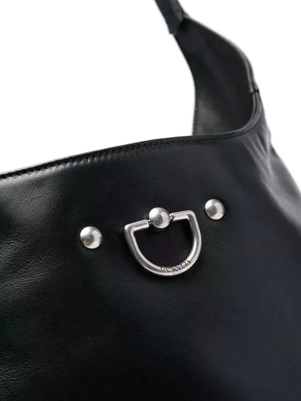 DURAZZI MILANO D-ring Leather Tote Bag