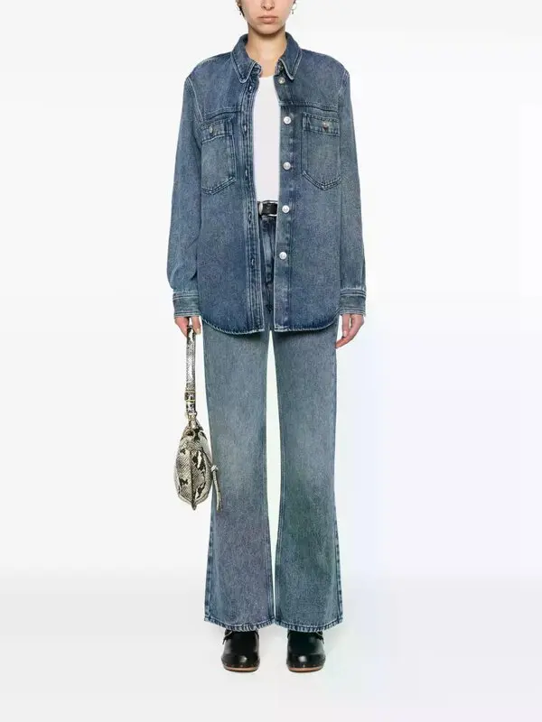 Isabel Marant Étoile Belvira High-rise Bootcut Jeans