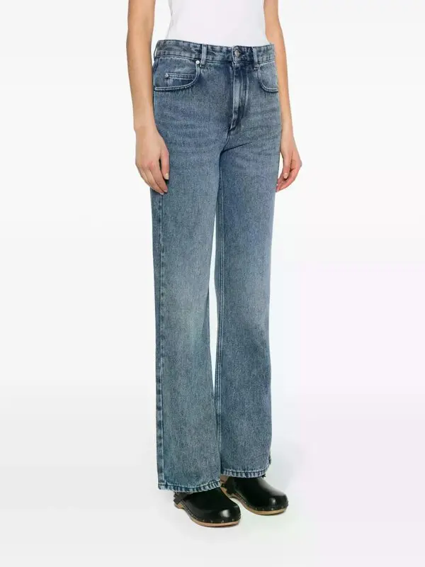 Isabel Marant Étoile Belvira High-rise Bootcut Jeans
