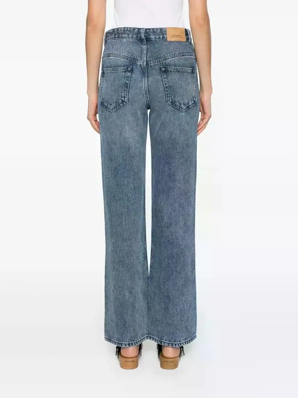 Isabel Marant Étoile Belvira High-rise Bootcut Jeans