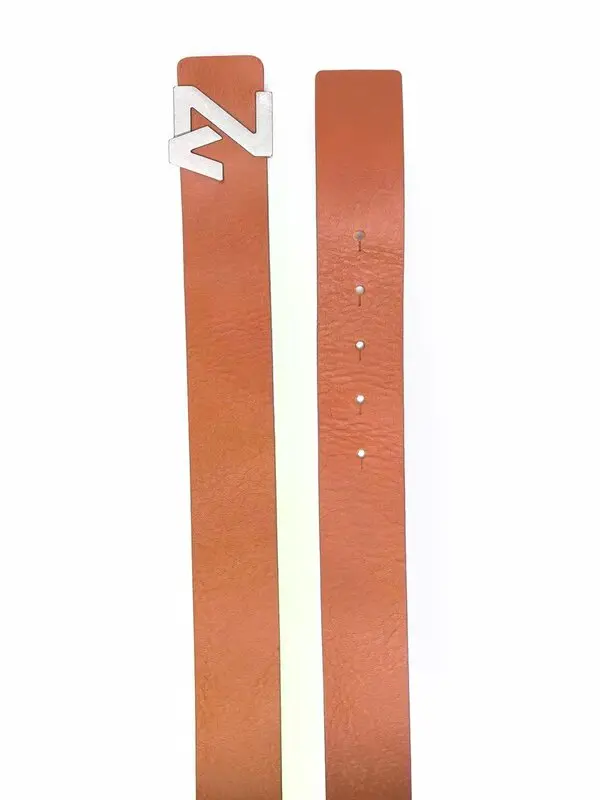 Zadig&Voltaire Logo Buckle Belt - Brown