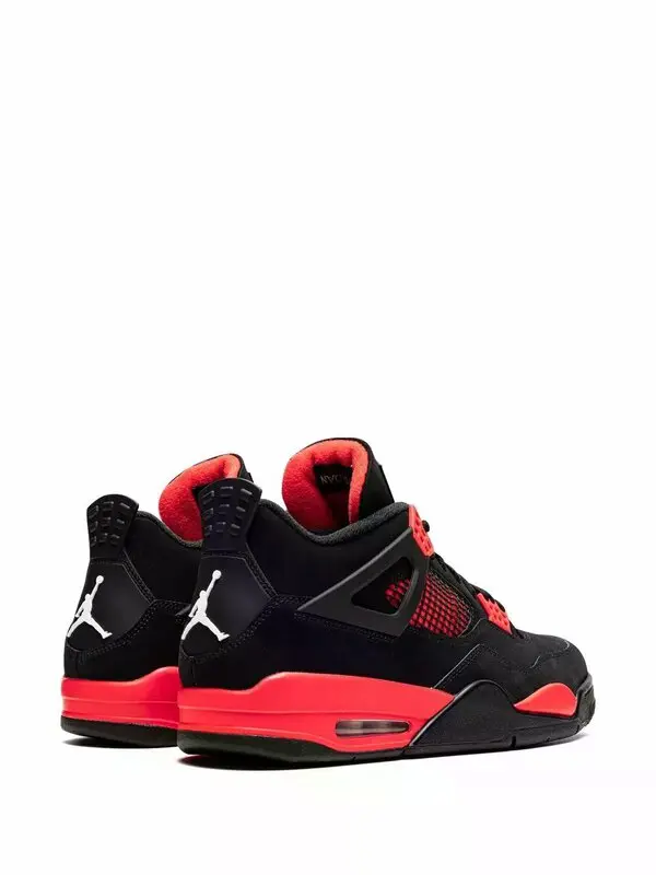 JORDAN Air 4 Retro "red Thunder" Sneakers - Black