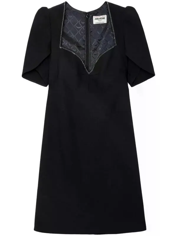 Zadig&Voltaire Roxelle Crystal-embellished Minidress