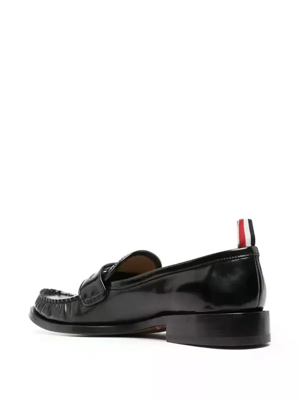 Thom Browne Penny Slot Leather Loafers