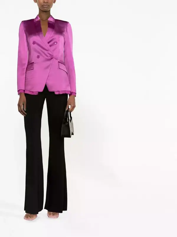BLANCA VITA Double-breasted Blazer - Pink