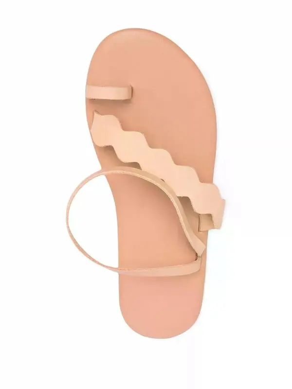 ANCIENT GREEK SANDALS Koralia Leather Sandals - Neutrals