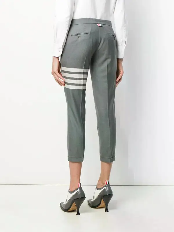 Thom Browne 4-bar Stripe Skinny Trousers