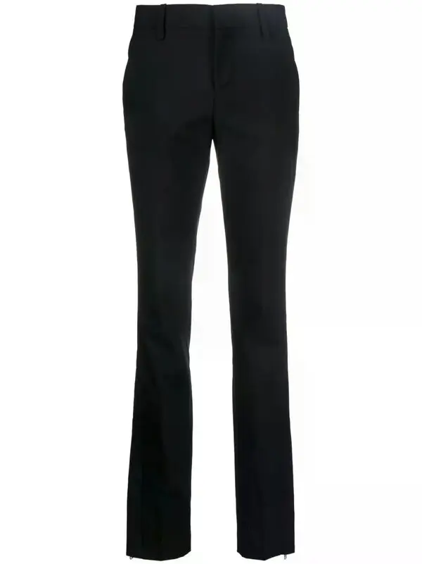 Zadig&Voltaire Tailored Trousers With Ankle Zips - Black