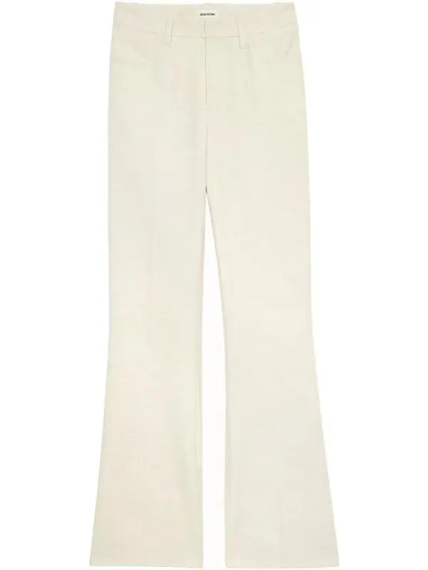 Zadig&Voltaire Beige Straight-leg Trousers