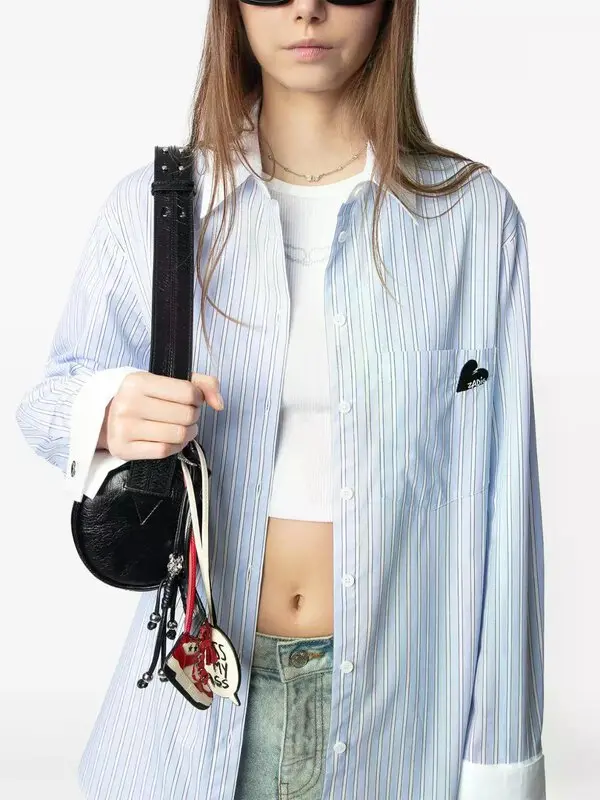 Zadig&Voltaire Morning" Striped Cotton Shirt