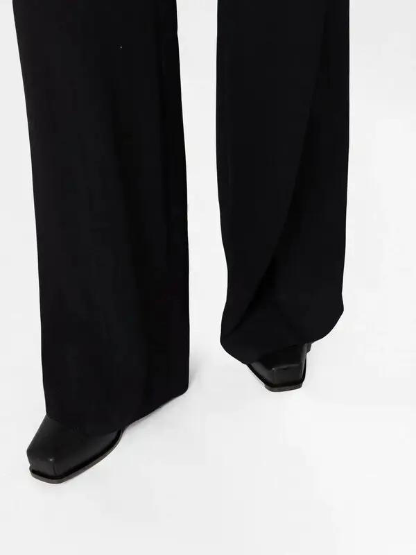 Stella McCartney High-waisted Flared Trousers - Black