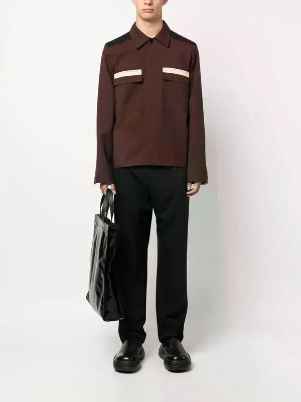 LANVIN Straight-leg Wool Trousers