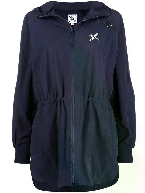 Kenzo Hooded Parka - Blue