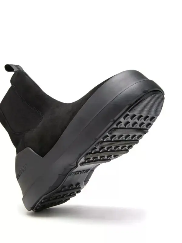 Moon Boot Luna Logo-print Boots - Black