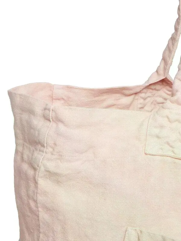 ONCE MILANO Weekend Linen Tote Bag - Pink
