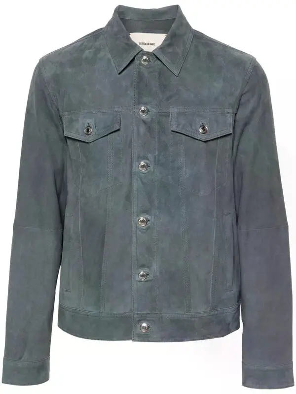 Zadig&Voltaire Suede Shirt Jacket
