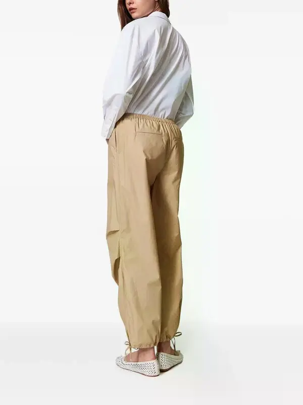 TWINSET Poplin Track Pants