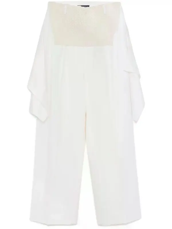 Undercover Panelled Straight Trousers