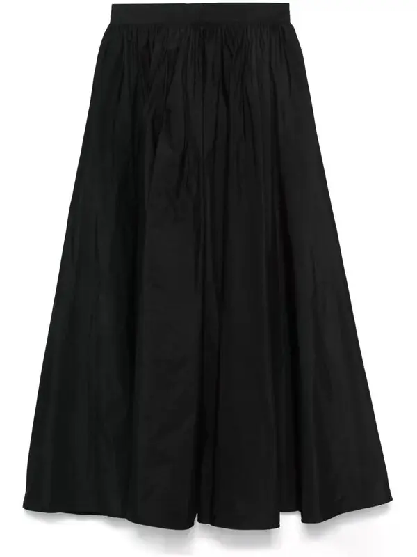 Elie Saab A-line Maxi Skirt - Black